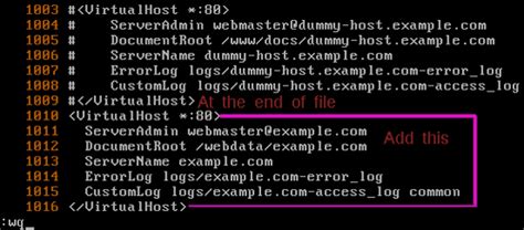how to configure apache web server in redhat linux