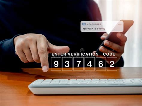 2fa Or Two Factor Authentication Cyber Security Concept Password Code