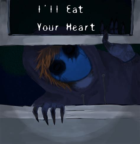 𝕀𝕝𝕝 𝕖𝕒𝕥 𝕪𝕠𝕦𝕣 𝕙𝕖𝕒𝕣𝕥 Eyeless Jack X Male Reader In 2025 Creepypasta