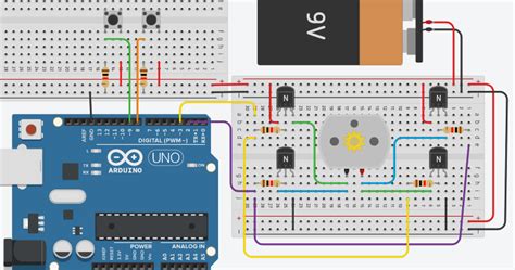 Activida 5 Puente H Y Arduino