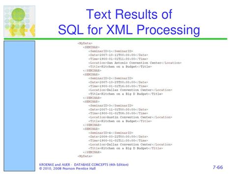 database processing applications ppt download