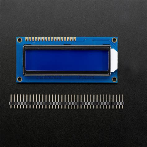 1602 LCD Character Display Module With Blue Backlight 1602 Digitalelectronics Lk