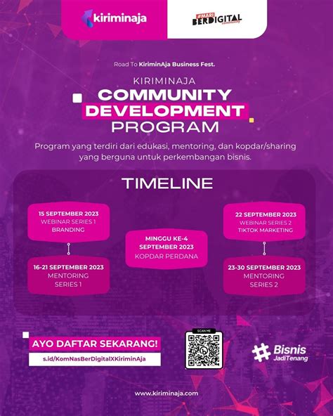 Community Development Program Komunitas Berdigital