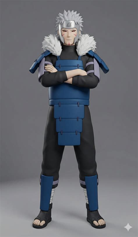 🥷 Deuxième Hokage Tobirama Senju Naruto・fichier Stl Pour Impression