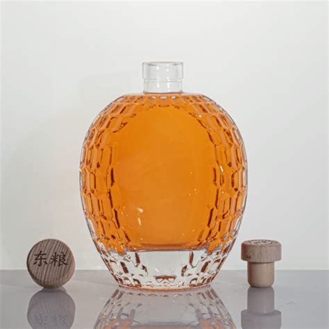 Small Embossed Whiskey Bottles Package Lgg 143 Long Glory Glass