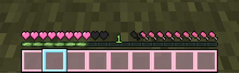 Pink GUI Minecraft Texture Pack