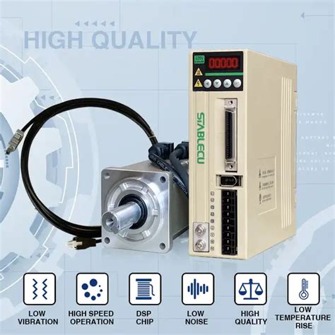 Ethercat 220v Servo Motor 750w 3000rpm Ac Servo Motor With Drive Kit Rs485 Modbus Driver And