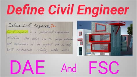 Define Civil Engineer Our Civil Engineer Kaise Hoti Hai Matric Ki Bad