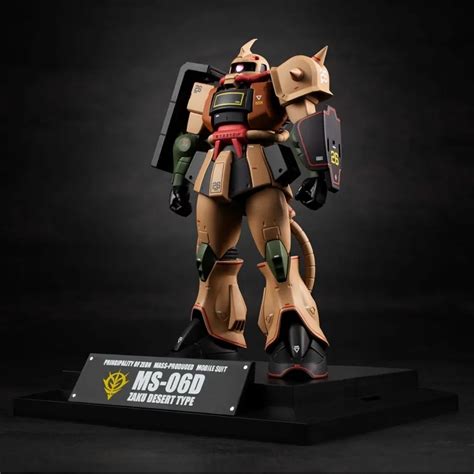 Bandai The Robot Spirits Ms 06d Zaku Desert Type Ver Anime ~ms