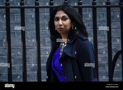 Attorney General Suella Braverman Arrives In Downing Street London For