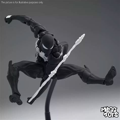 Ct Toys Mess Toys Symbiote Spider Man Black Spider Action Figure Factory Reissue Delivery In