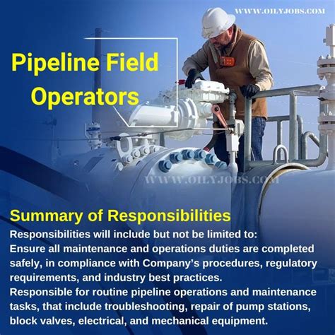 Onshore And Offshore Jobs On Linkedin Pipeline Field Operators Our Valued Client Is Seeking A