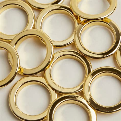 Pack Of 12 Eyelet Rings Dunelm
