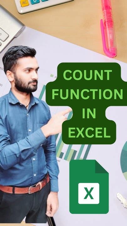 count function in excel ytshorts youtubeshorts excelformula