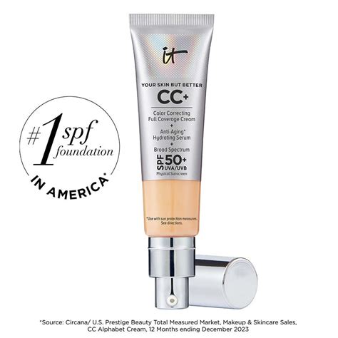 Cc Cream Full Coverage Foundation Spf 50 It Cosmetics