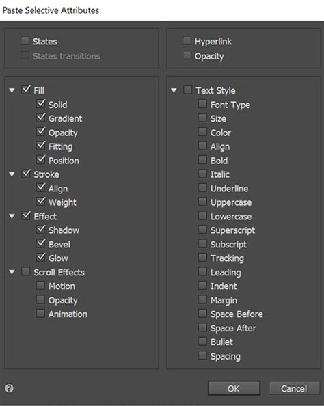 Copy And Paste Styles In Adobe Muse
