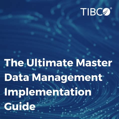 Tibco Ebx On Linkedin The Ultimate Master Data Management Implementation Guide