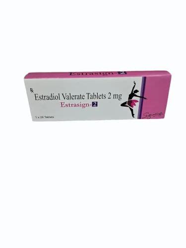 2mg Estradiol Valerate Tablets At ₹ 250stripe Estradiol Tablets In