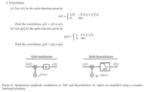 Solved Convolution A Let S T Be The Pulse Function Chegg Com