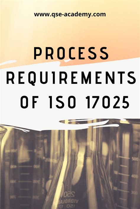 Iso 17025 Process Requirements And Method Selection
