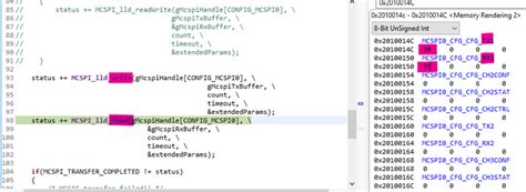 mcu plus sdk am243x mcspi lld api for separated read and write arm