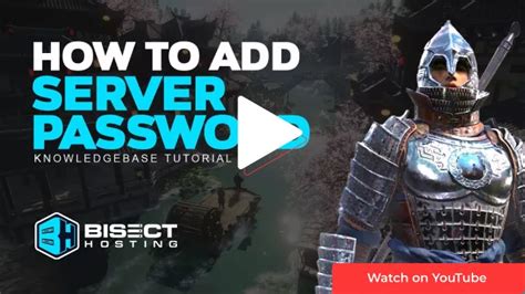 How To Add A Password On A Myth Of Empires Server Knowledgebase