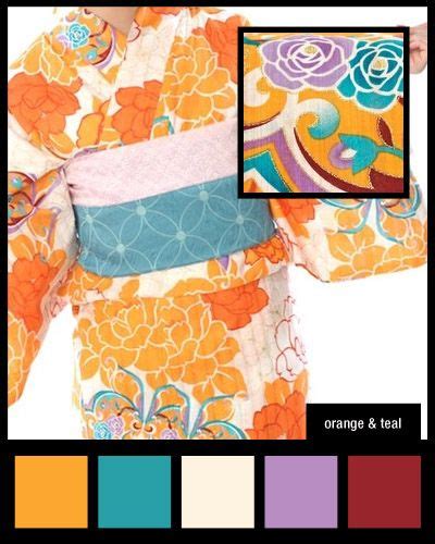 Kimono Colour Schemes Artofit