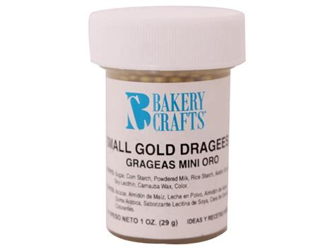 Bakery Crafts Grageas Mini Oro 29 G H E B México