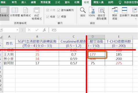 【職護 廠護 護理師】excel同時凍結窗格列與欄，原來這麼簡單！