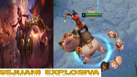 Efectos Nueva Skin Sejuani Explosiva Deleite Lunar Año Nuevo Chino Del