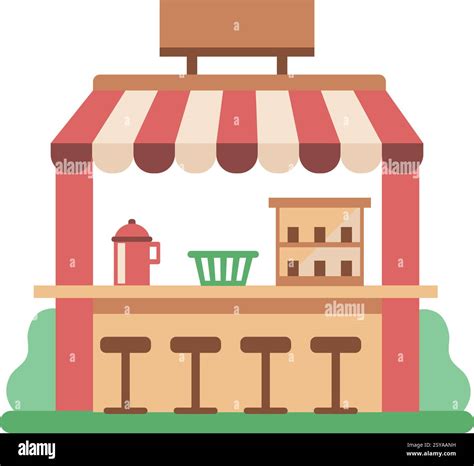 Local Business Stand Retail Stock Vector Image And Art Alamy