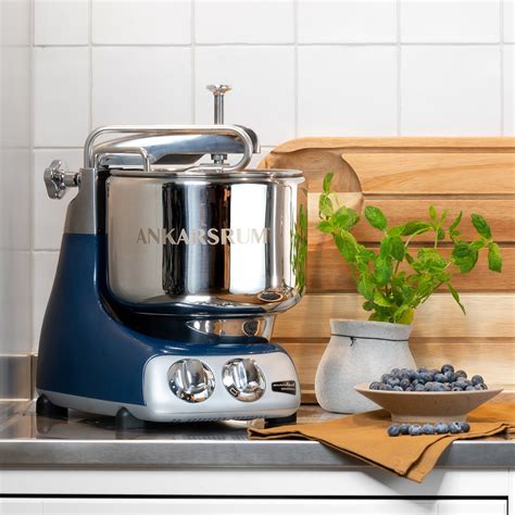 Ankarsrum Assistent Original Food Mixer Ocean Blue Borough Kitchen