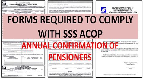 Sss Acop Forms To Be Submitted Youtube
