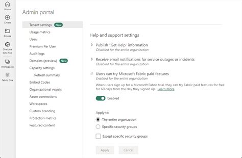 Getting Started With Microsoft Fabric Enabling Day Trial And Analysing Data