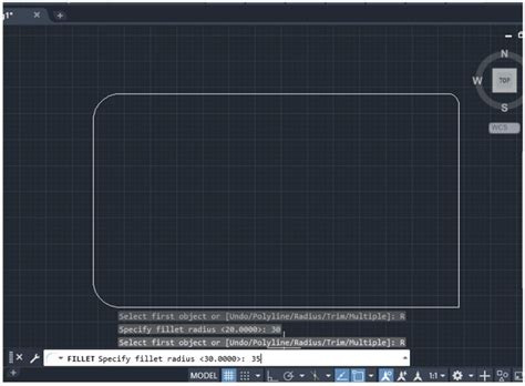 AutoCAD Fillet Command Applying Fillets To D And D Objects CAD CAM CAE Lab