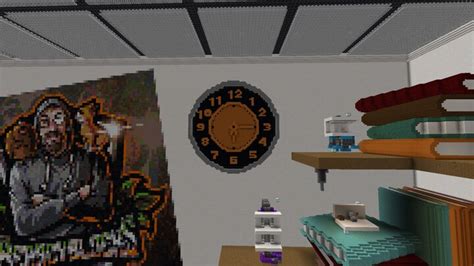 Redstone Analogue Clock Minecraft Map