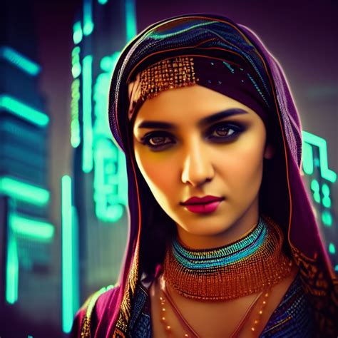 Tribal Lady In Cyperpunk City By Zackmacks On Deviantart