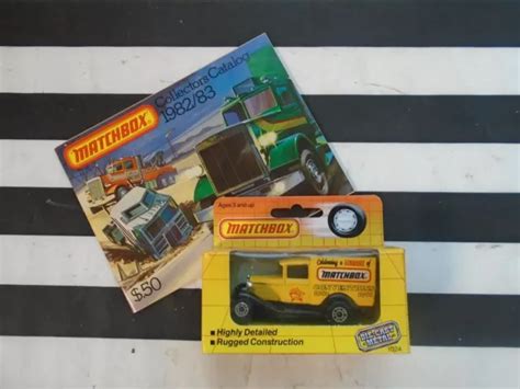 Matchbox 1 75 Mb38 Ford Model A Van Matchbox Convention 1982 1991 New