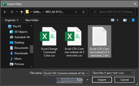Set Comma Instead Of Semicolon As Delimiter In Excel Csv