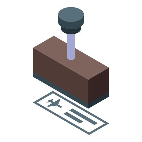 Airport Security Stamp Validating Boarding Pass For Travel
