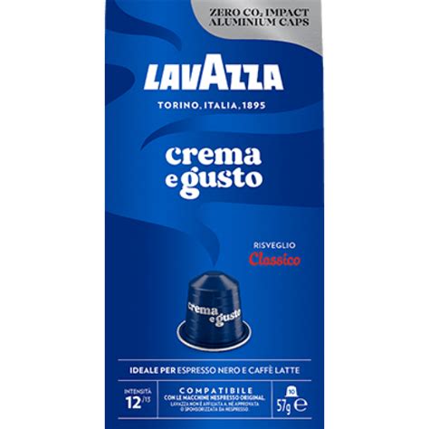 Купить в капсулах Lavazza Nespresso Crema E Gusto 10шт Coffeeynya Ua