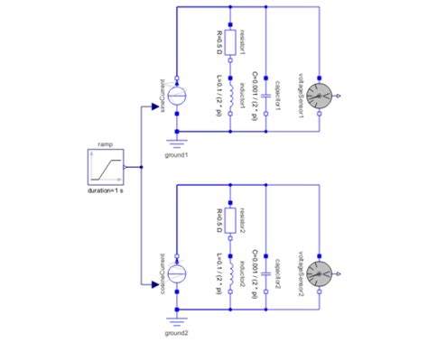 Modelica Electricalanalogexamplesparallelresonance System Modeler Documentation