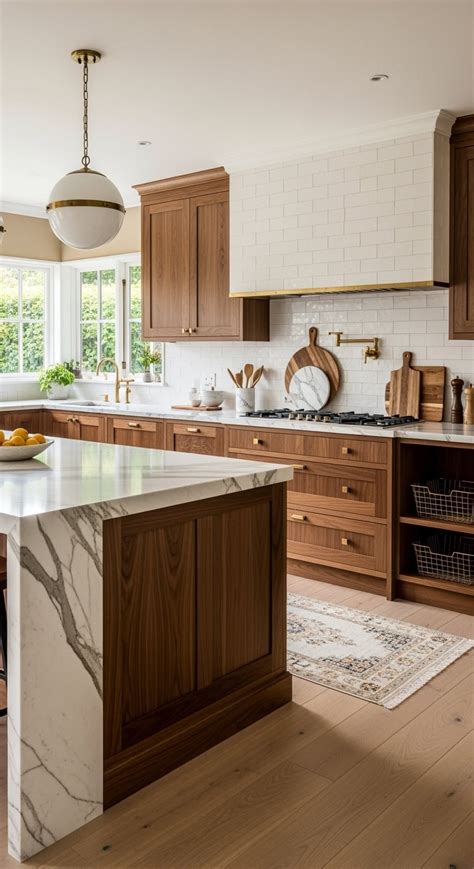 23 Modern Walnut Kitchen Done Right