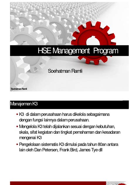 Hse Management Program Hse Management Pdf