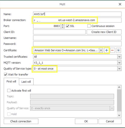 aws iot cloud mqtt connection tutorial
