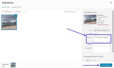 how to add a wordpress image caption tips and tricks