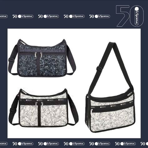 Lesportsac Deluxe Everyday Bag กระเป๋าสะพายข้างพาดลำตัว Style 7507