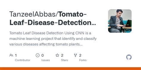 Github Tanzeelabbastomato Leaf Disease Detection Using Cnn Tomato