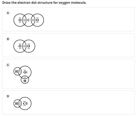 Oxygen Molecule Lewis Structure Lewis Electron Dot Structures