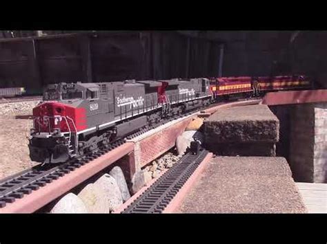 Aristo Sp Dash 9 Coal Train On Layout Youtube